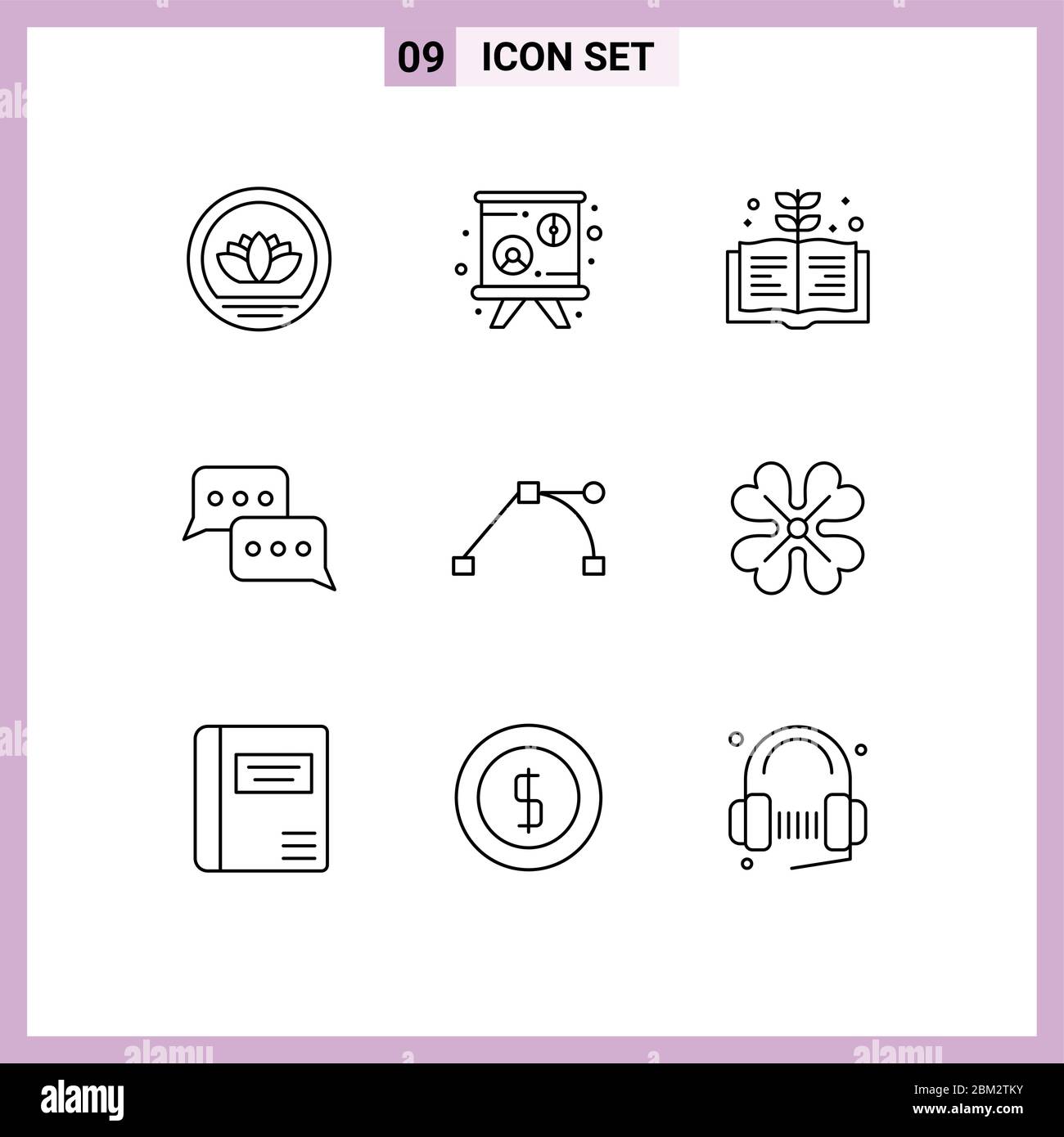 9 point Stock Vector Images - Alamy