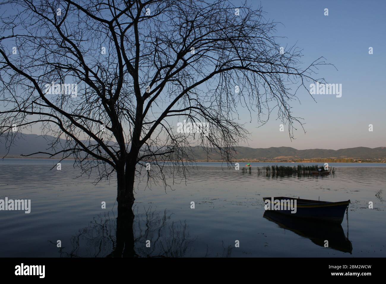 Beautiful Lake Scene Stock Photo - Alamy