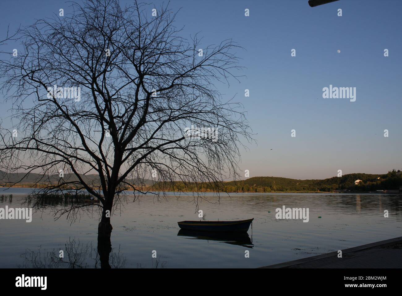 Beautiful Lake Scene Stock Photo - Alamy