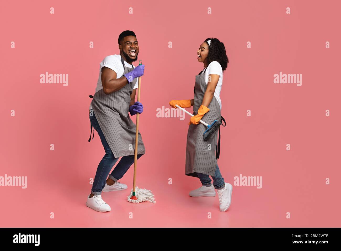 House cleaners concept hi-res stock photography and images - Alamy