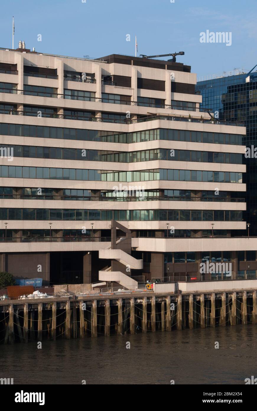 Brutalism Brutalist Concrete St Magnus House, 3 Lower Thames Street ...