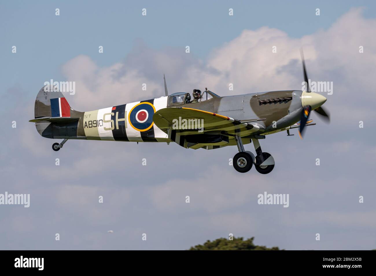 Royal Air Force Battle of Britain Memorial Flight Spitfires visited ...