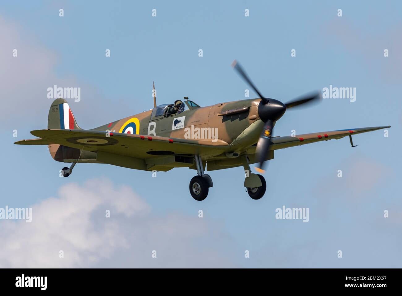 Spitfire Landing High Resolution Stock Photography and Images - Alamy