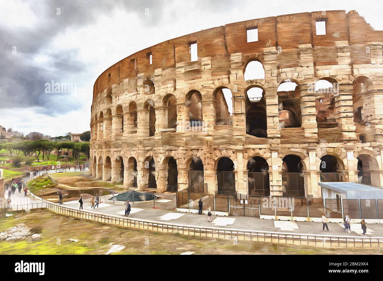 Beautiful picture colosseum rome italy hi-res stock photography and ...