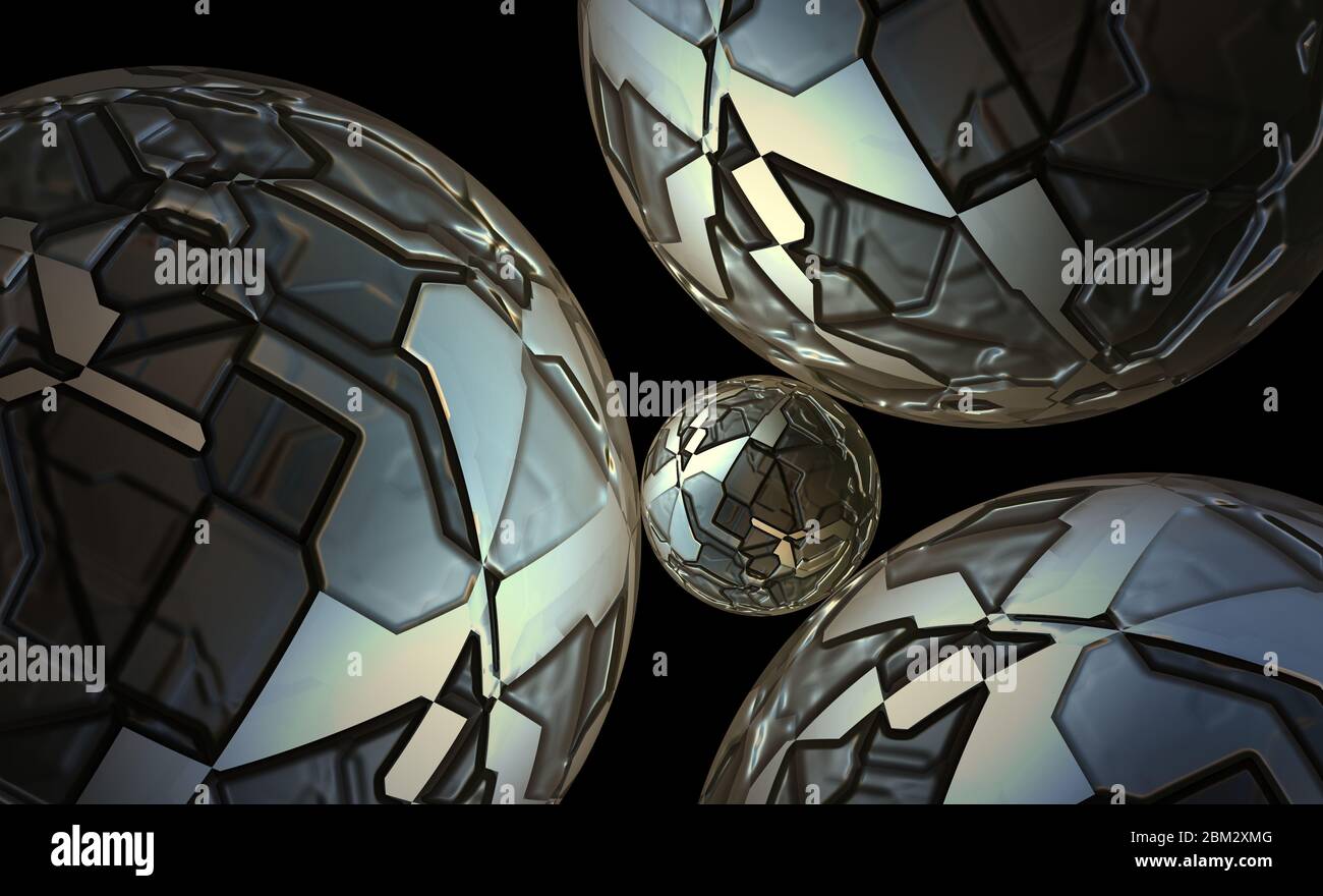 Connected ball technology hi-res stock photography and images - Alamy