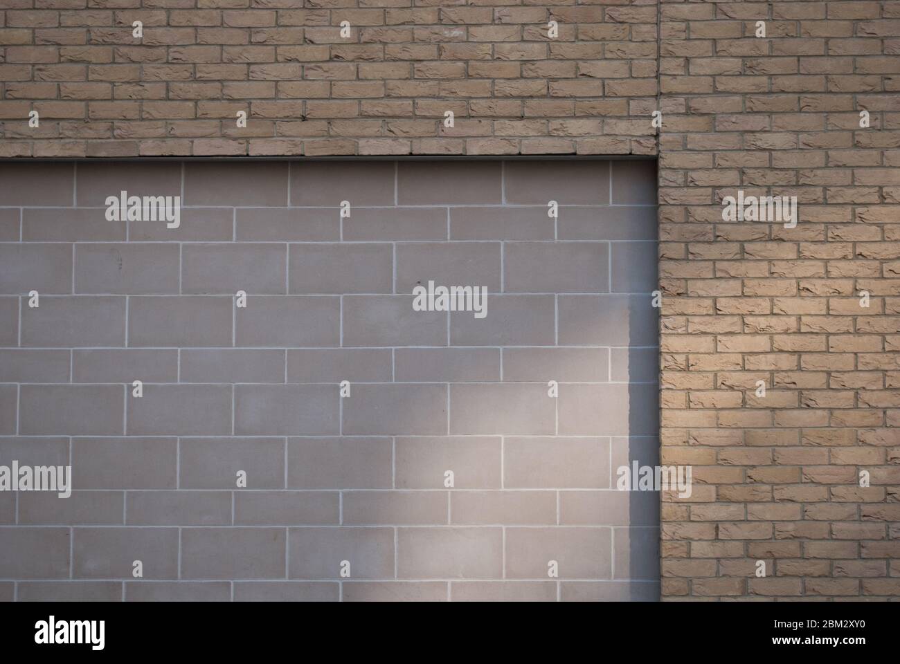 Modern Architecture Detail Brick Windows Smooth Minimal City Lit ...