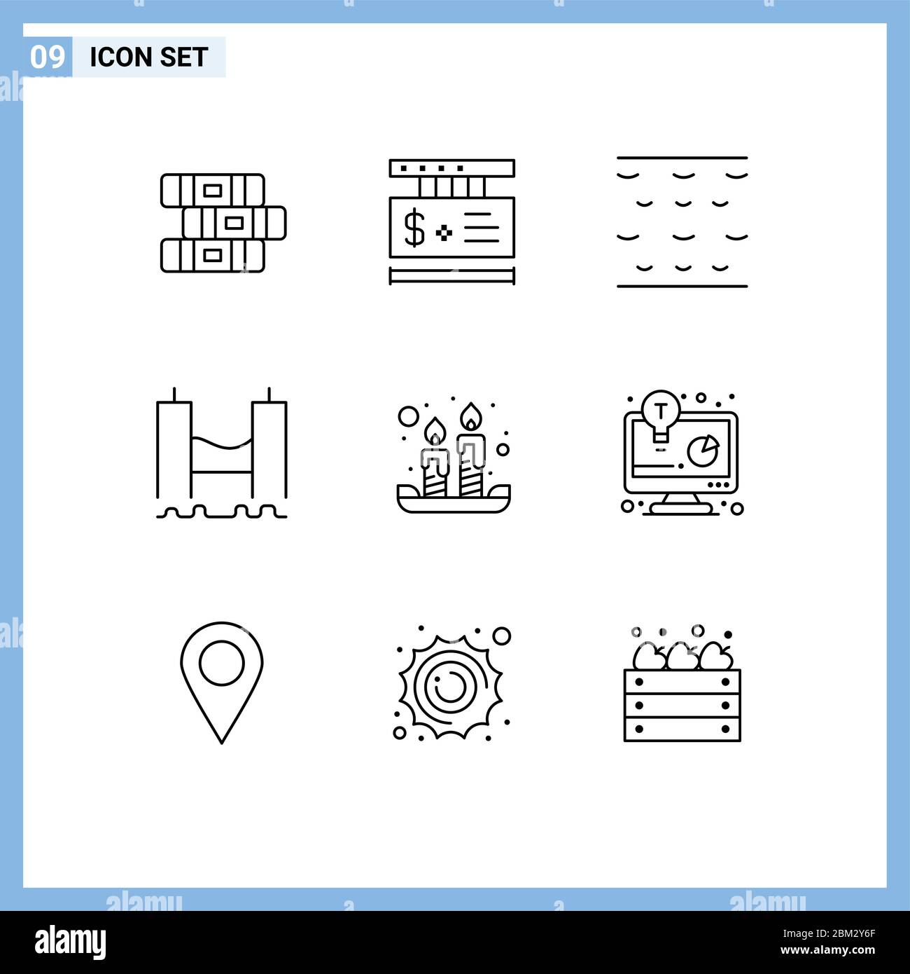 Harbor marker Stock Vector Images - Alamy