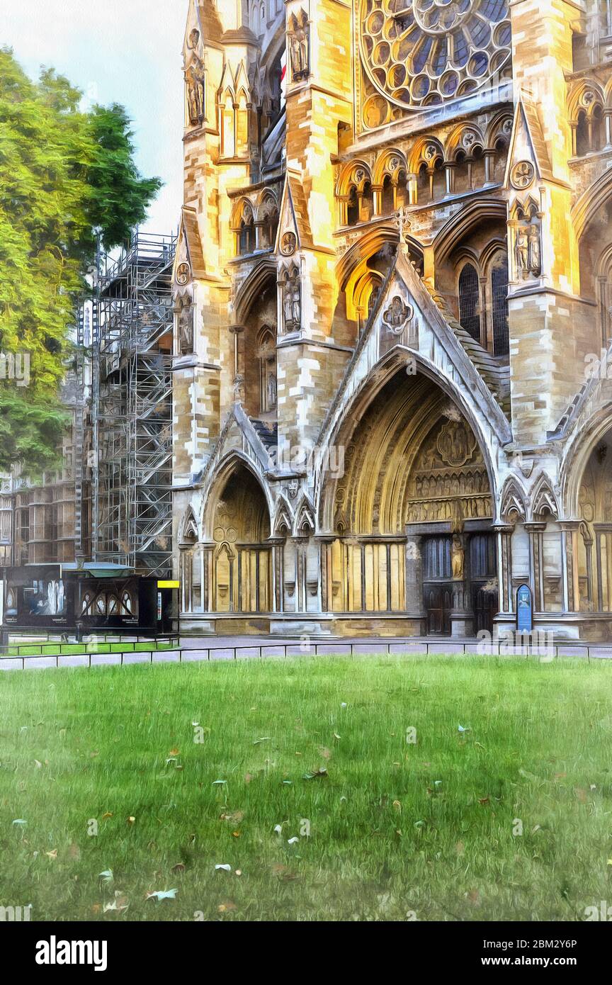 Westminster abbey texture hi-res stock photography and images - Alamy