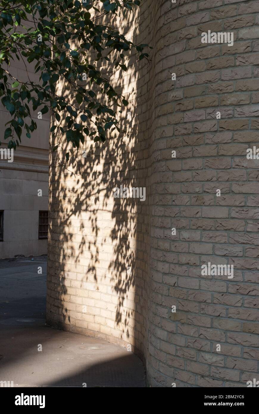 Modern Architecture Detail Brick Windows Smooth Minimal City Lit ...