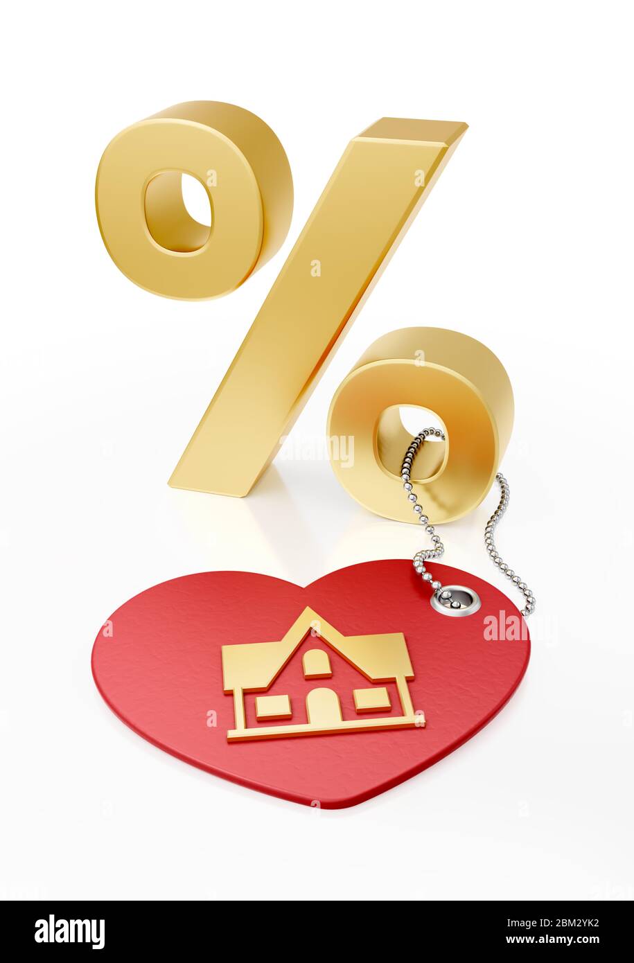 Real estate interest percentage Cut Out Stock Images & Pictures - Alamy