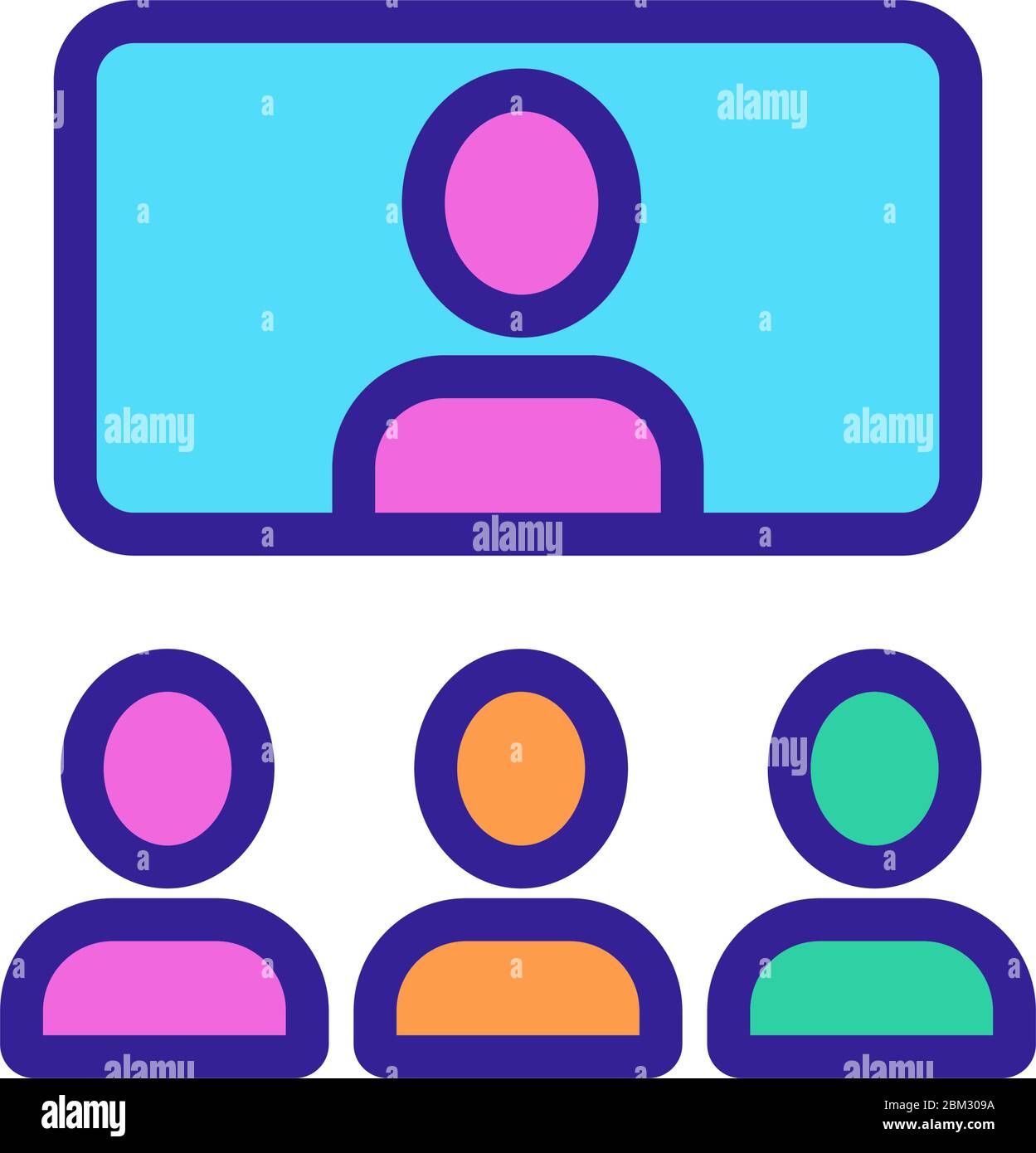 workshop wiretap icon vector outline illustration Stock Vector Image ...