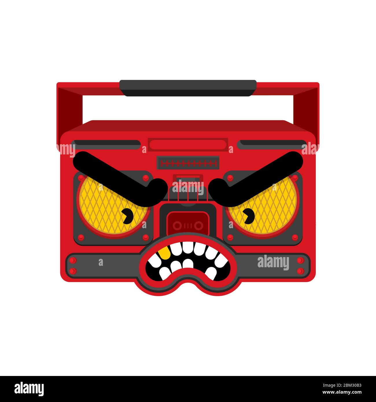 Music emoji icon vector vectors hi-res stock photography and images - Alamy