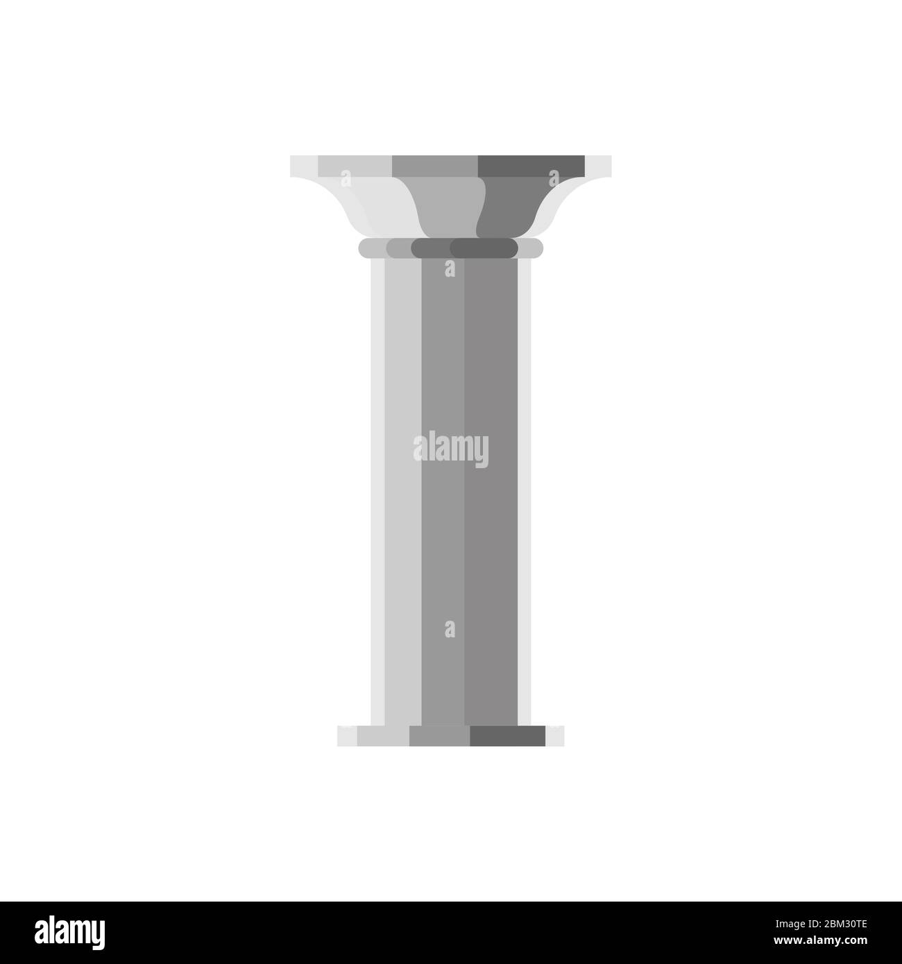 Pedestal isolated. stand, plinth vector illustration. foundation of ...