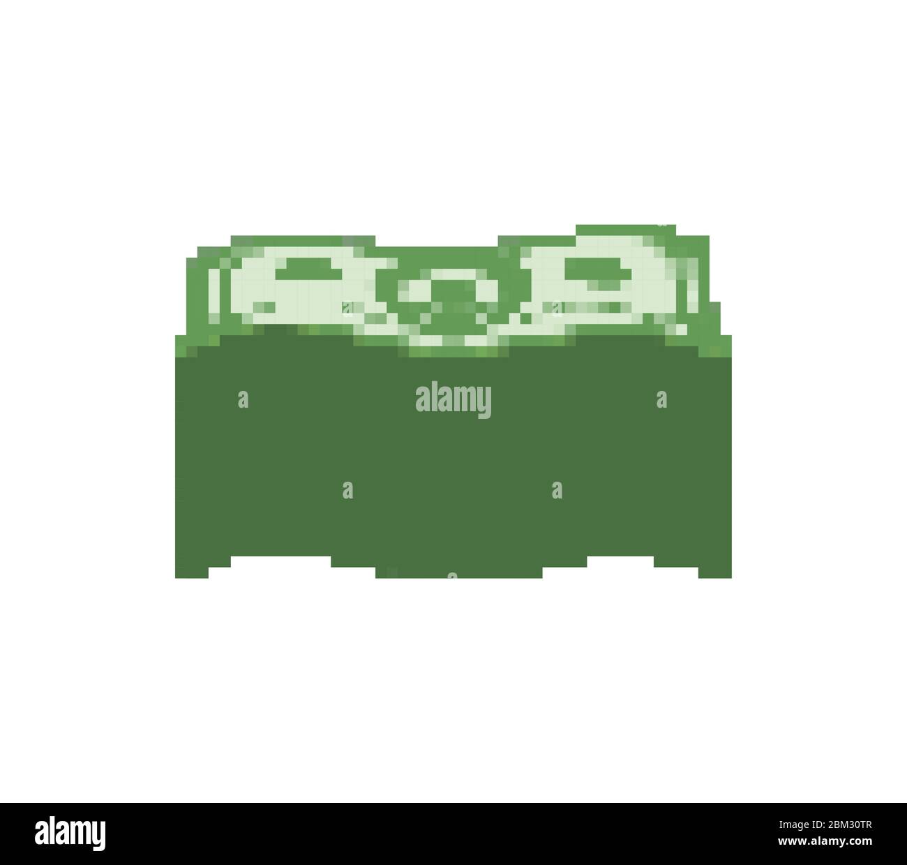 Pack of money pixel art. cash 8 bit. Pixelate vector illustration Stock ...