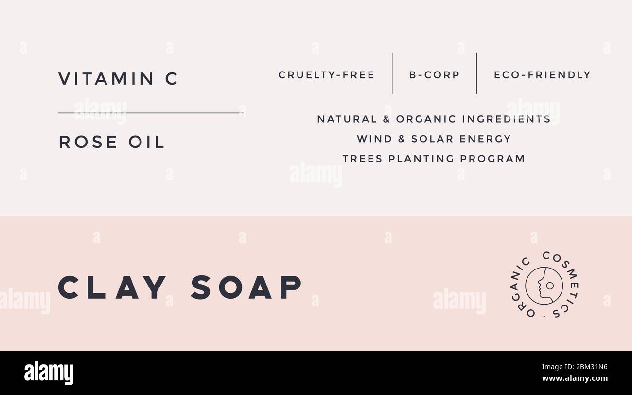 Minimal Label. Typographic modern vintage label Stock Vector Image ...