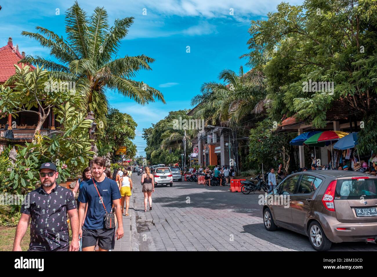 Monkey forest road ubud bali hi-res stock photography and images - Alamy