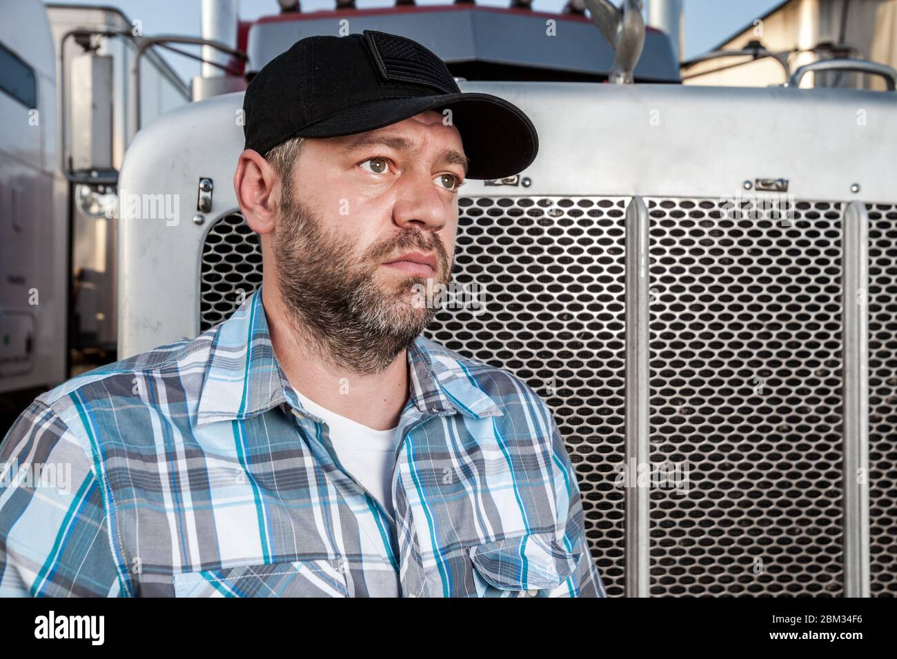 Trucker hat hi-res stock photography and images - Alamy