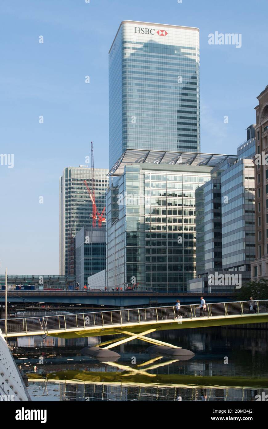 Fluorescent Floating Bridge West India Quay, London, E14 by Jan ...