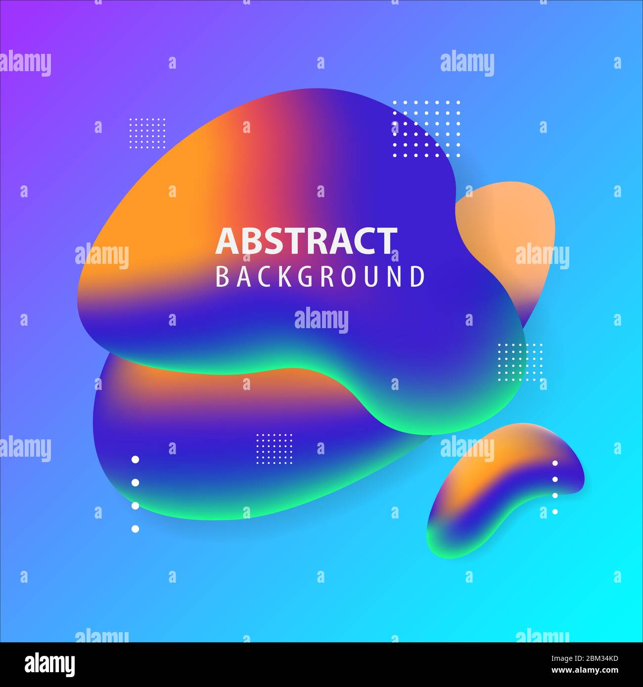 Liquid Abstract Background Template Vector Stock Vector Image & Art - Alamy