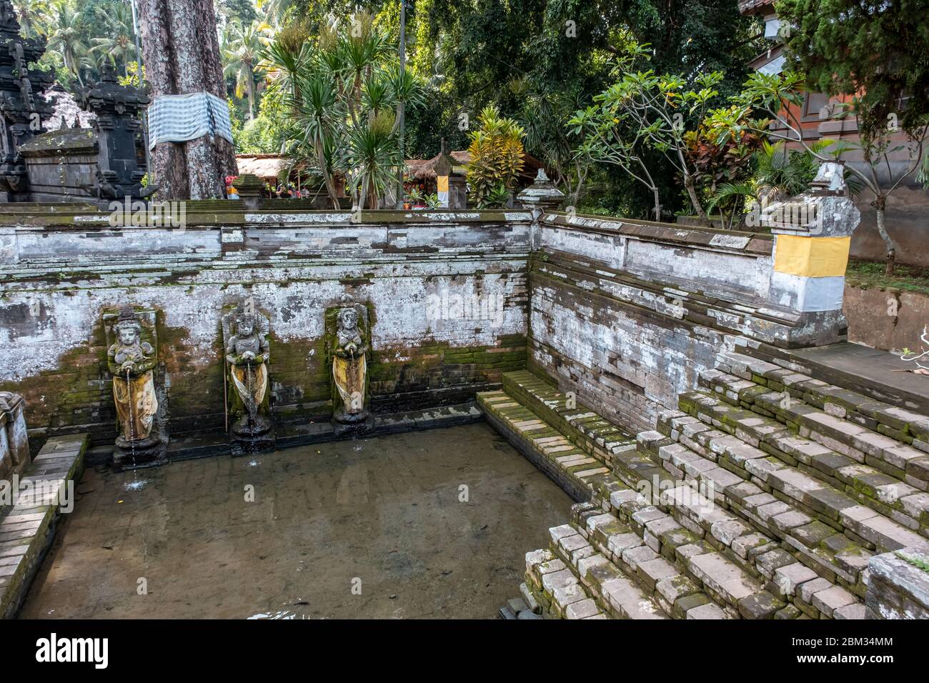 Goa Gajah Temple and Elephant Cave Stock Photo - Alamy
