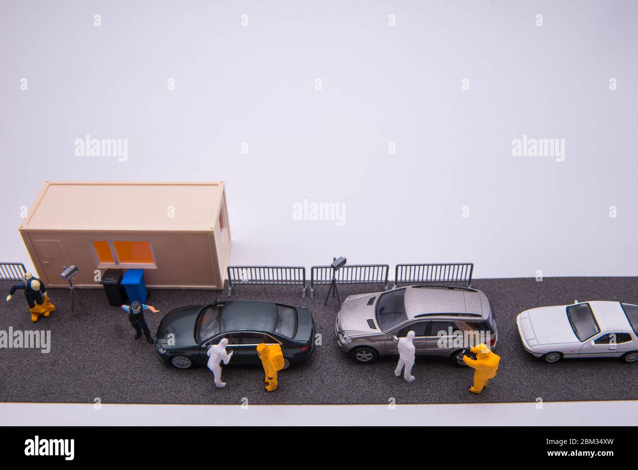 Mobile covid 19 testing station hi-res stock photography and images - Alamy