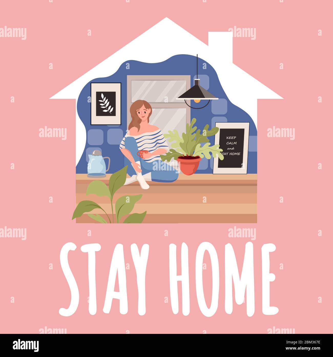 Isolation banner hi-res stock photography and images - Alamy