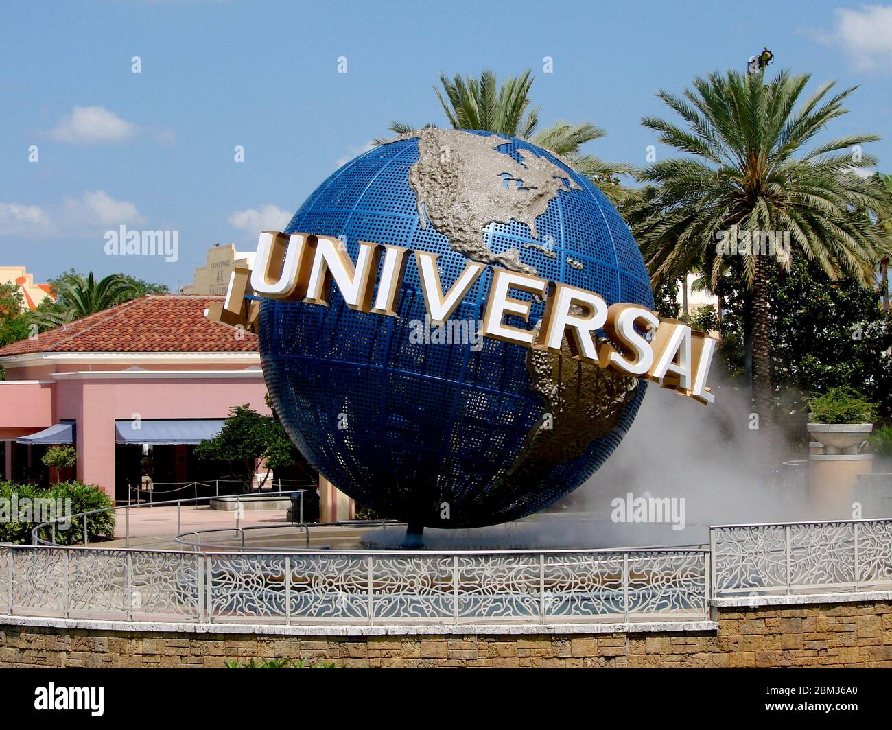 Orlando, Florida, USA - 8th April 2009 : Large rotating Universal ...