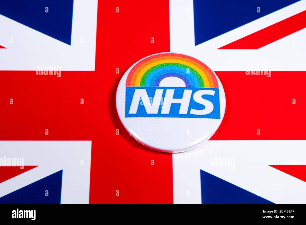 Nhs rainbow badge hi-res stock photography and images - Alamy