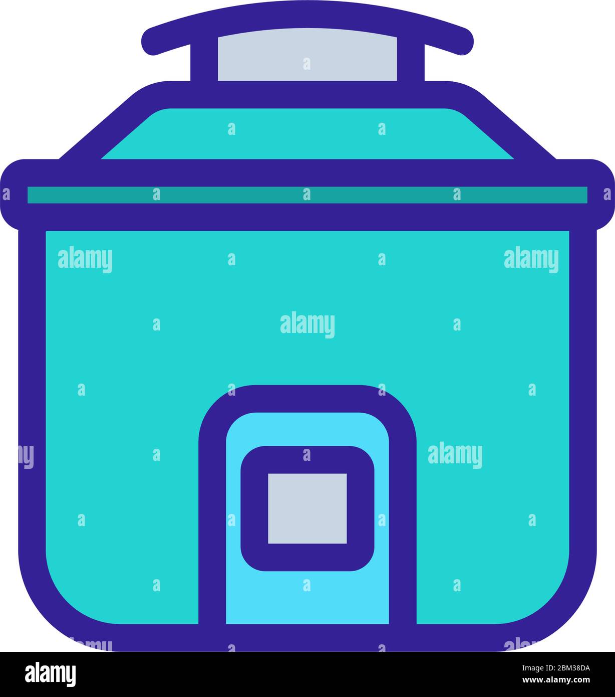 multicooker equipment icon vector outline illustration Stock Vector ...