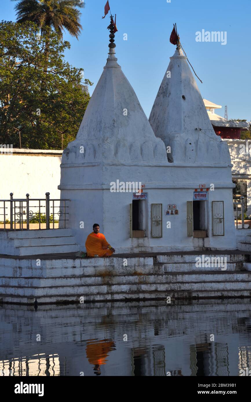 Holy river narmada hi-res stock photography and images - Alamy