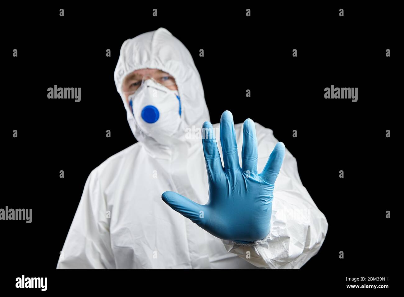 Doctor isolated palm hand hi-res stock photography and images - Alamy