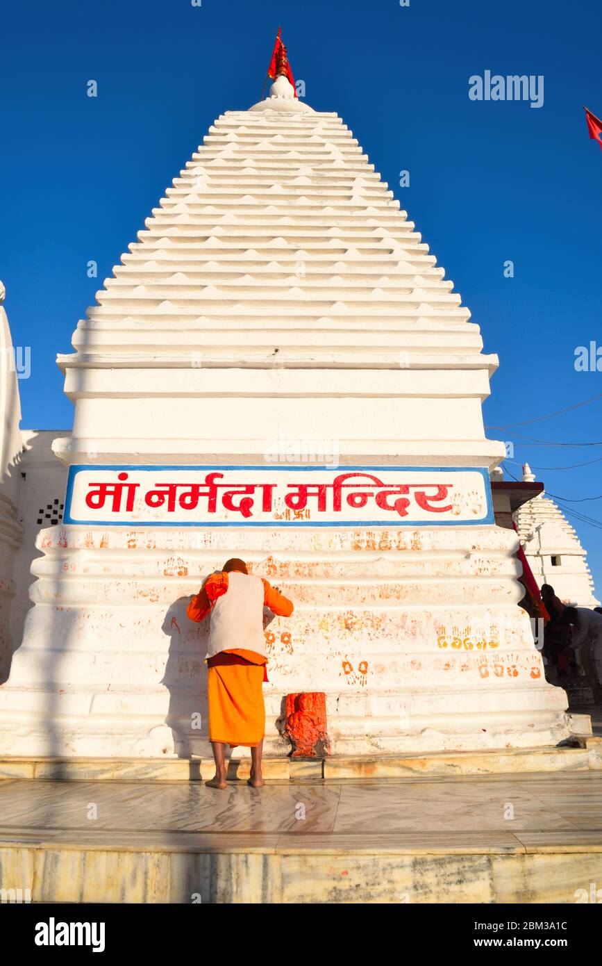 Narmada Temple in Amarkantak, Madhya Pradesh, India Stock Photo - Alamy