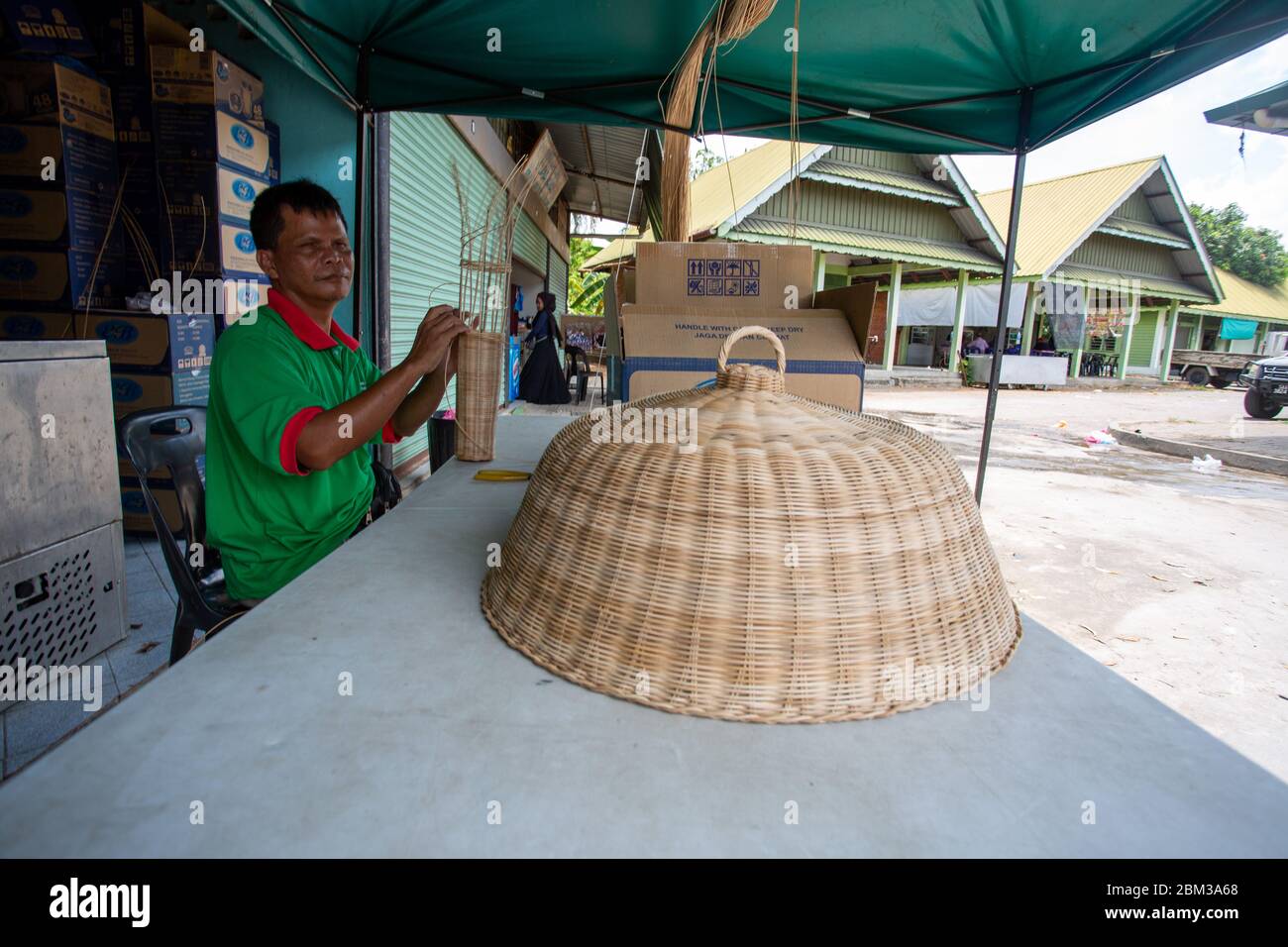 Rattan handicraft hi-res stock photography and images - Alamy