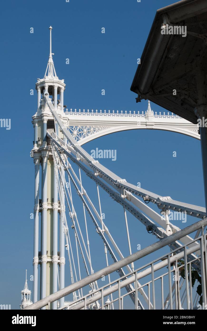 Suspension Bridge Structure Architecture Traditional Albert Bridge ...