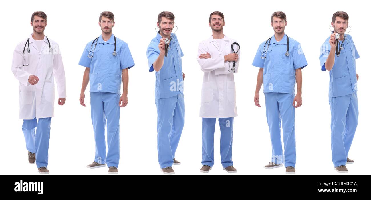 group of medical doctors standing in a row Stock Photo - Alamy