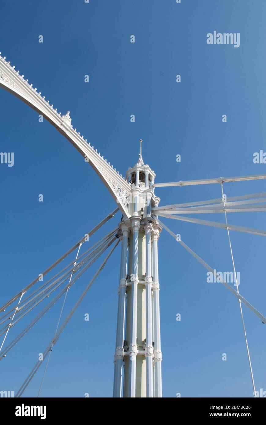 Suspension Bridge Structure Architecture Traditional Albert Bridge ...