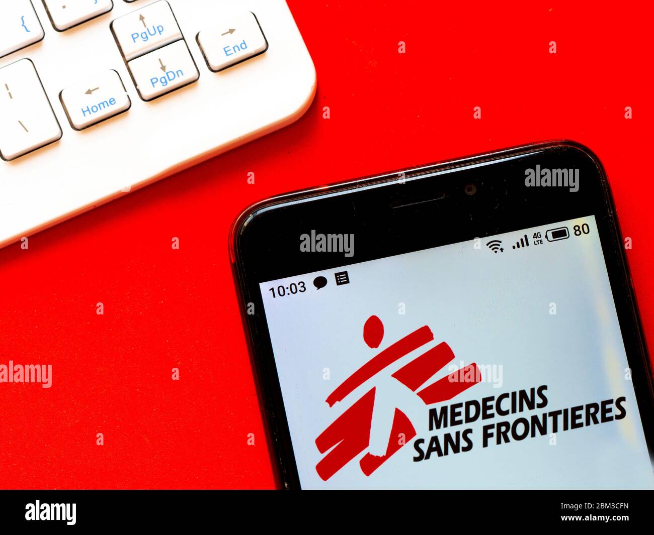 Msf logo hi-res stock photography and images - Alamy