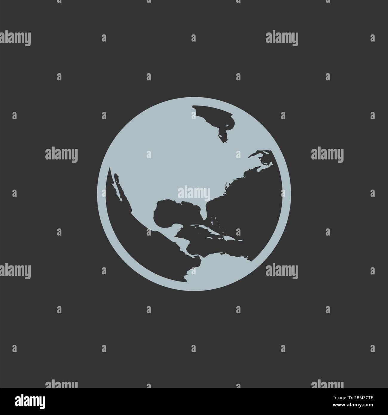 Map circle logo hi-res stock photography and images - Alamy