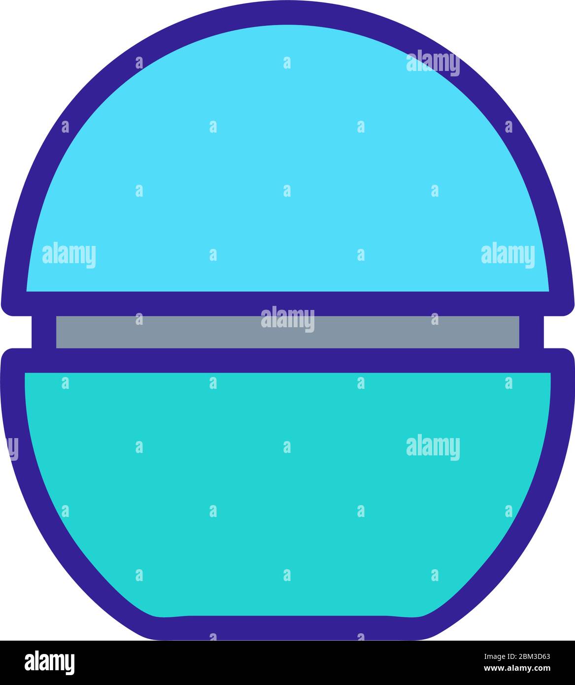 egg balm icon vector outline illustration Stock Vector Image & Art - Alamy