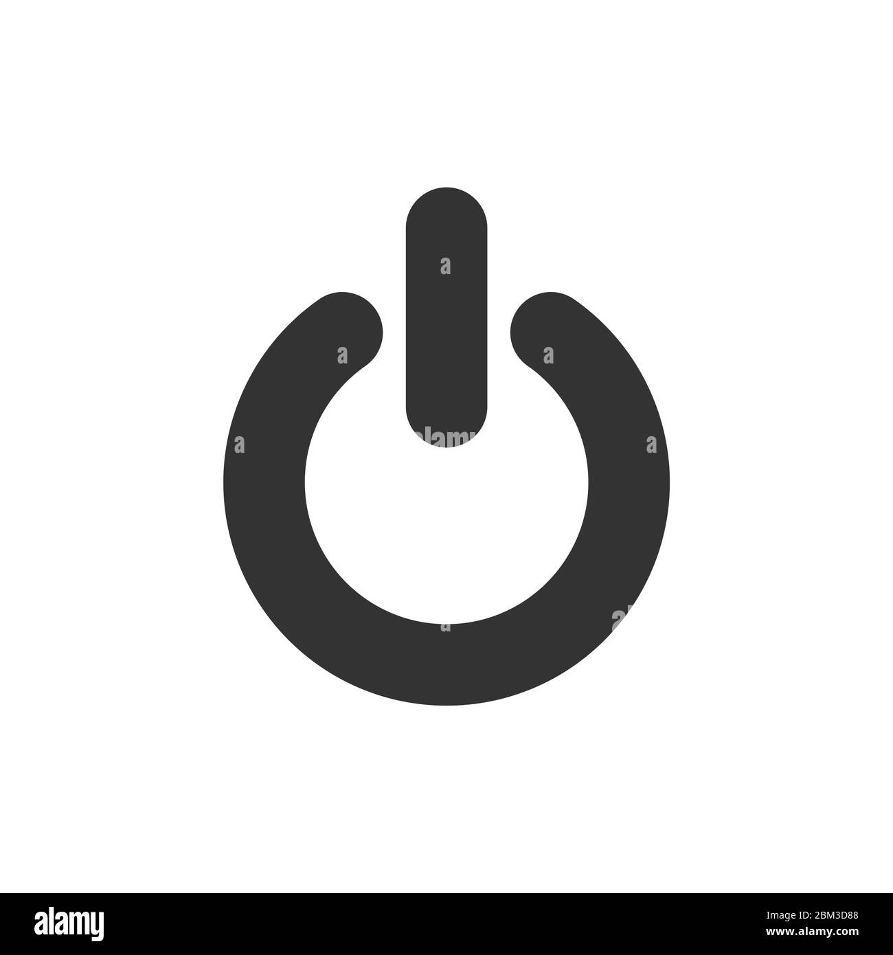 Power Button Icon Vector Logo Template Illustration Design. Vector EPS ...