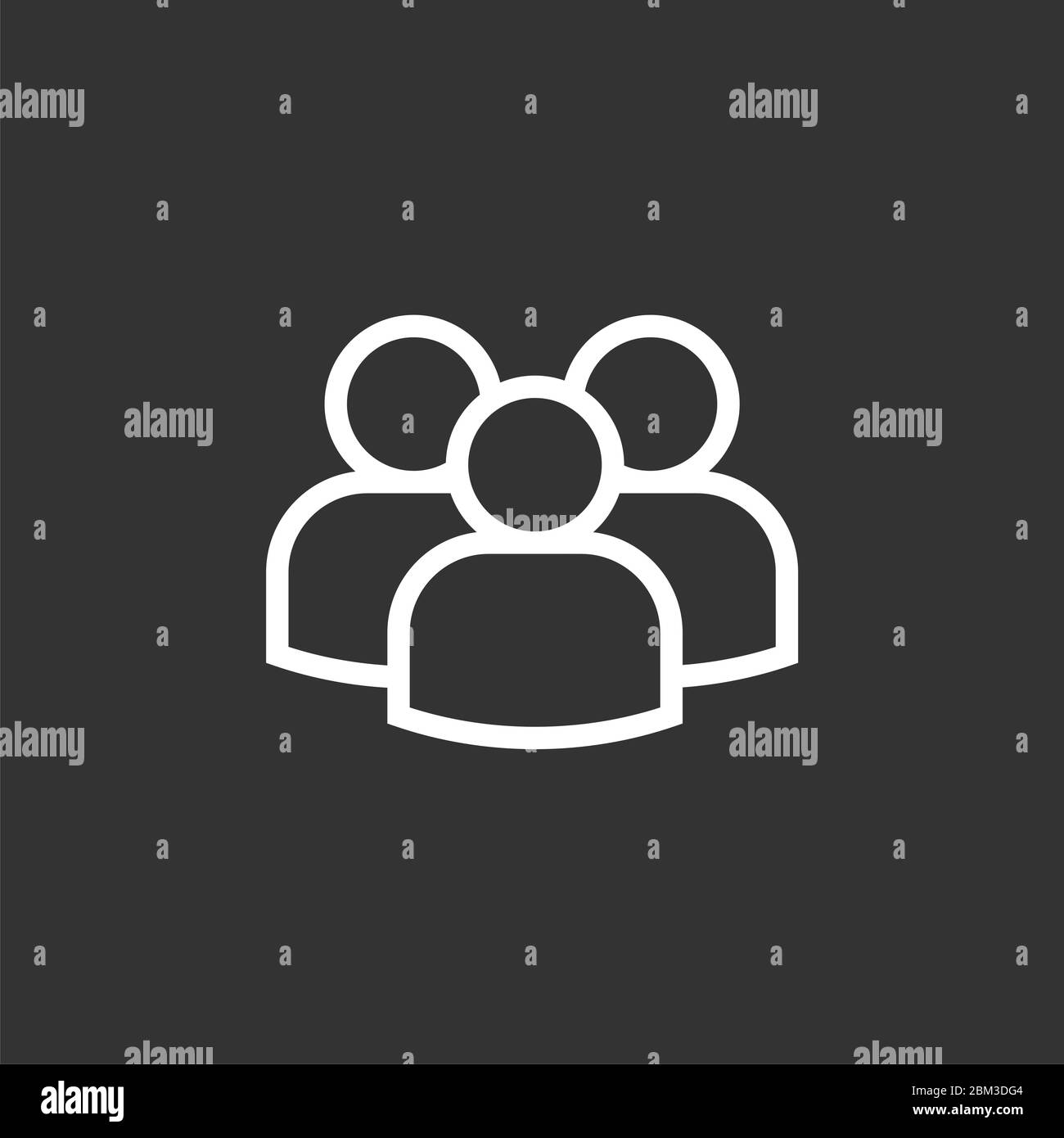 Teamwork silhouette symbol icon vector hi-res stock photography and ...