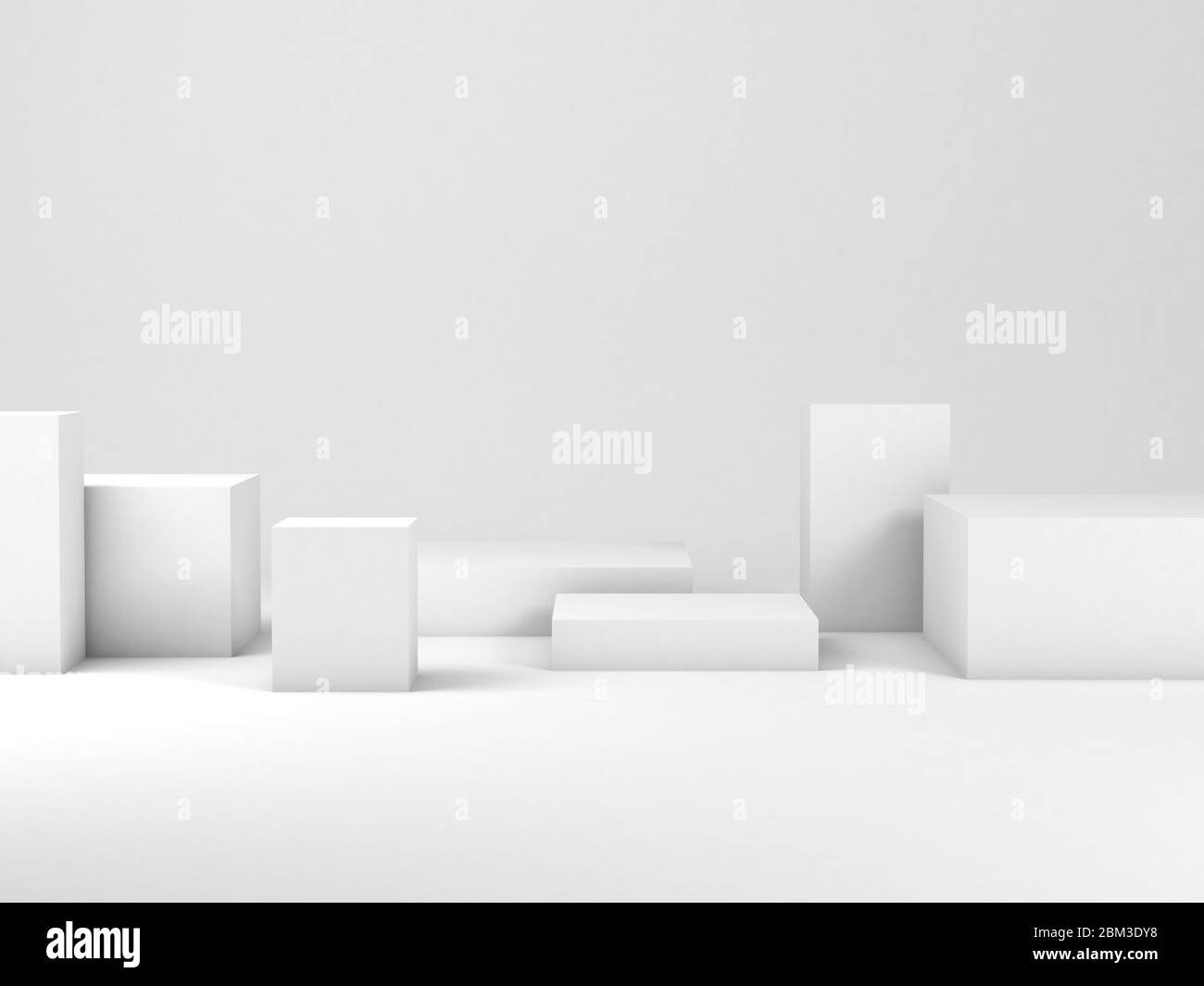 3d minimal display scene Black and White Stock Photos & Images - Alamy
