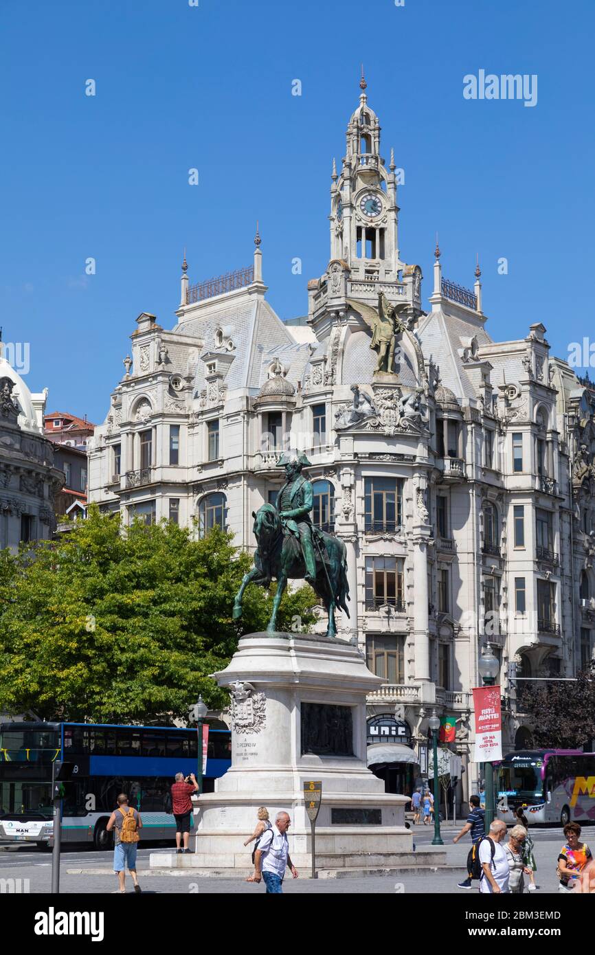 Monument of peter iv hi-res stock photography and images - Alamy