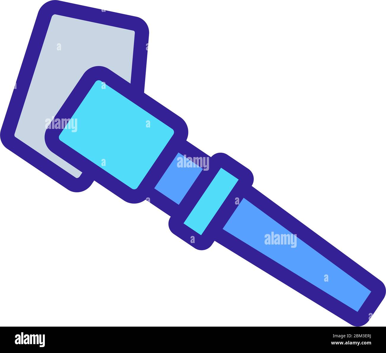 vacuum cleaner blower icon vector outline illustration Stock Vector ...