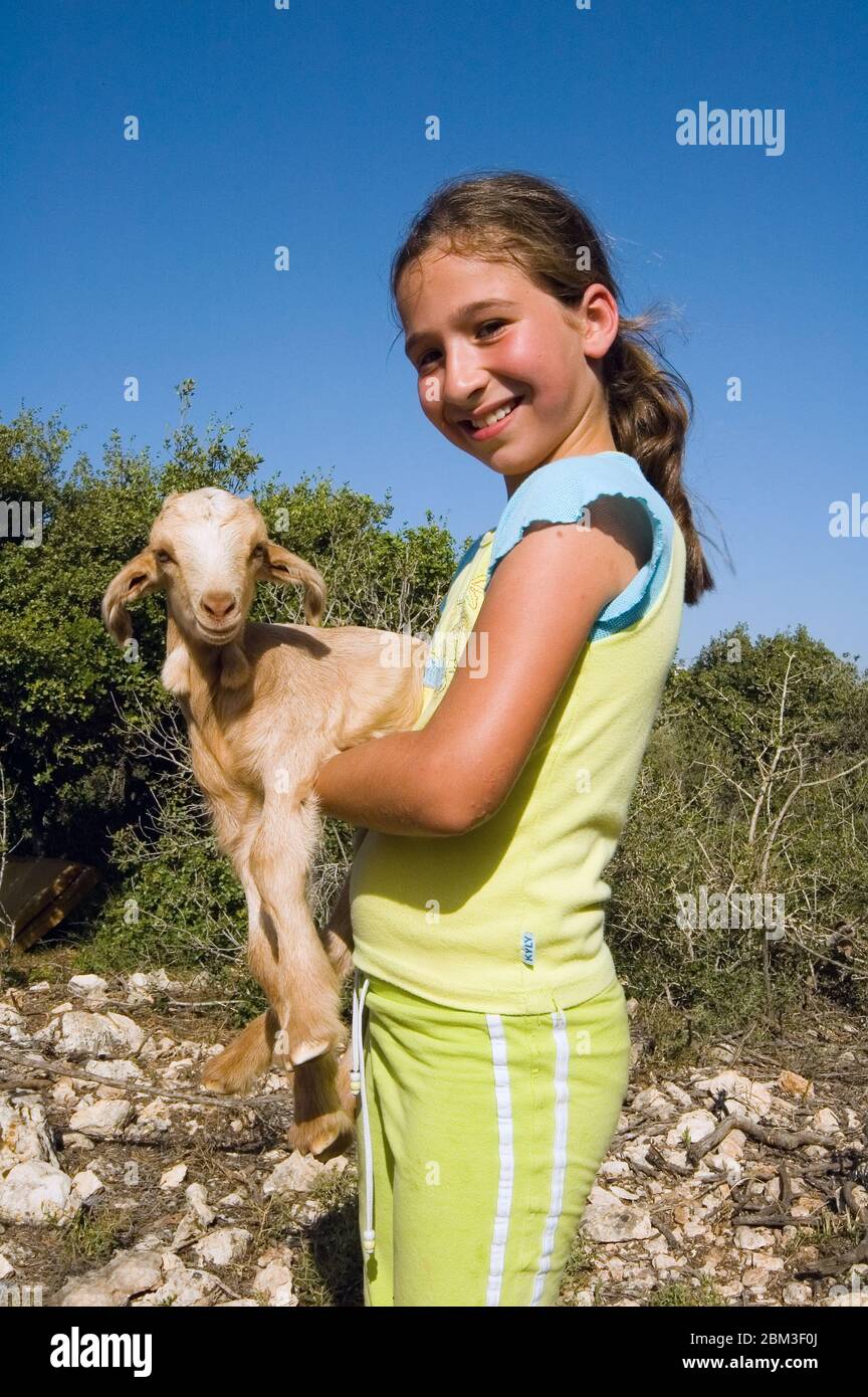 Pygmy goat girl hi-res stock photography and images - Alamy