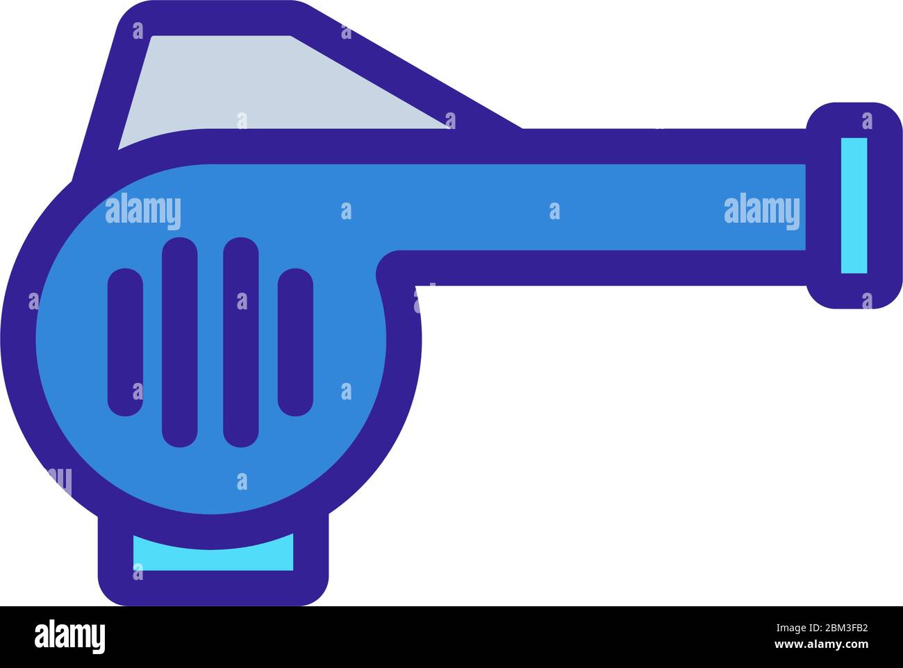 household portable blower icon vector outline illustration Stock Vector ...