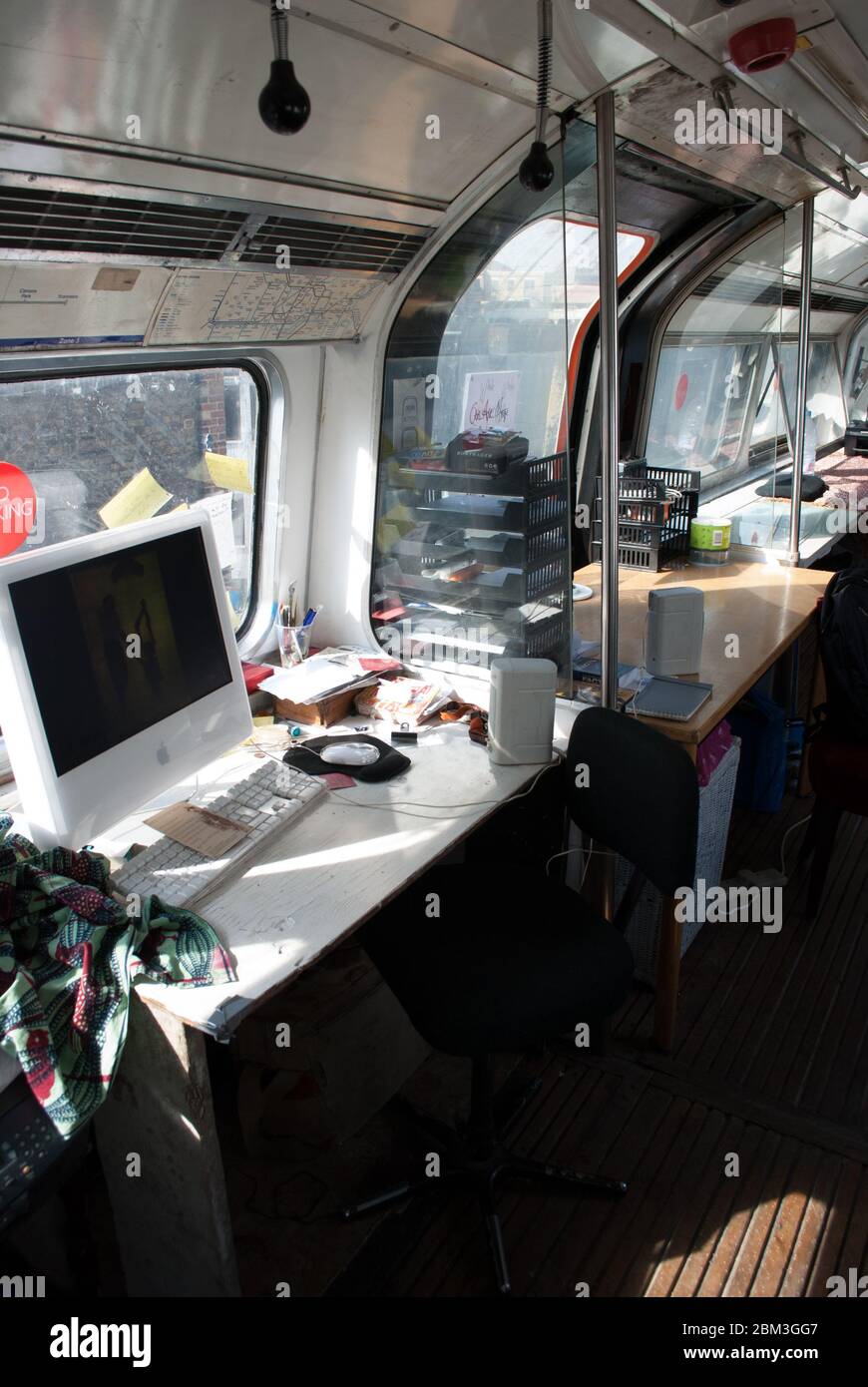 Converted Tube Carriages Hipster Shoreditch East London Village ...