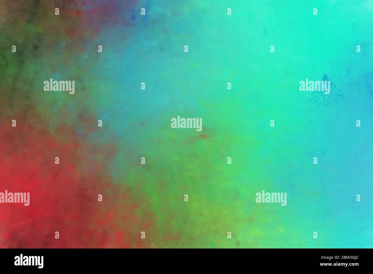 beautiful abstract painting background texture with medium turquoise ...