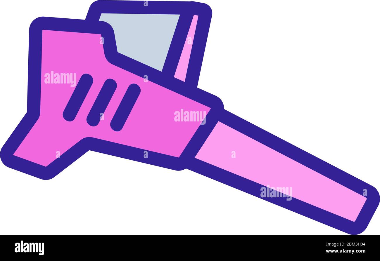 manual electric blower icon vector outline illustration Stock Vector ...