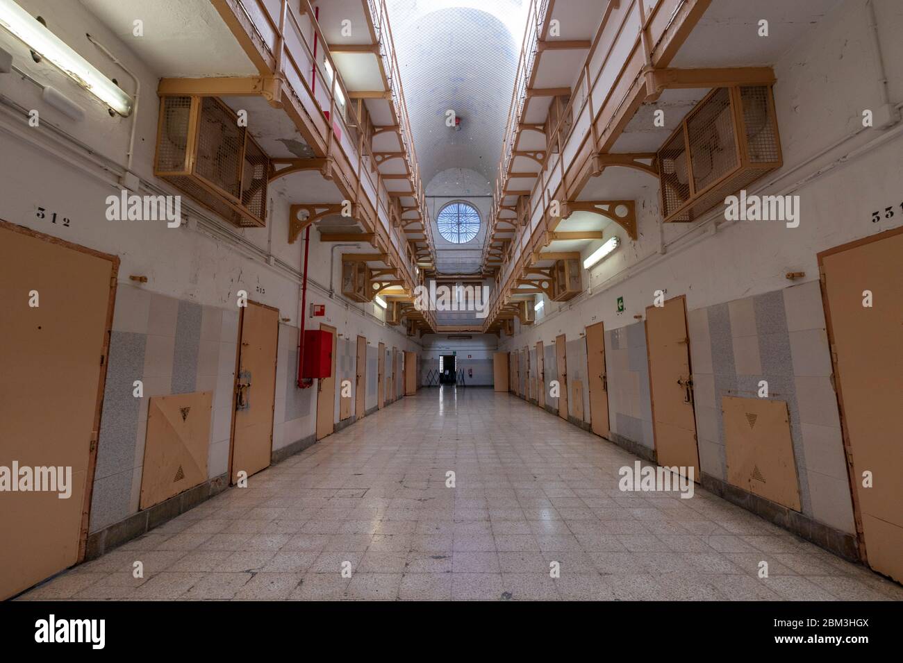 Prison corridor indoor hi-res stock photography and images - Alamy